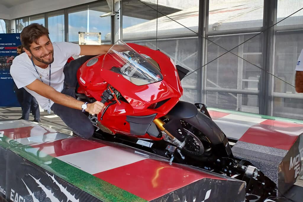 Marketing Activities - Moto racing simulator | Moto Trainer