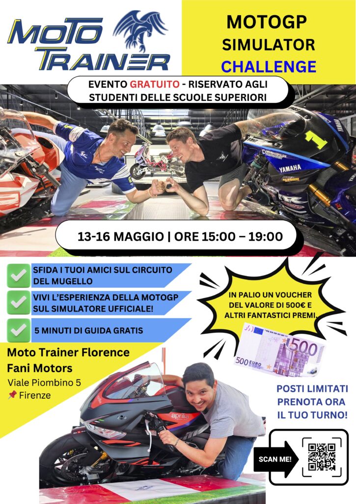 🏁 Moto Trainer Challenge – Firenze - Moto Trainer - Motorbike Simulator