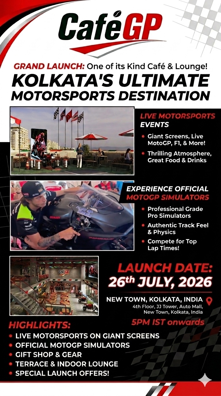 Moto Trainer Lands in India — CaféGP Opens in Kolkata - Moto Trainer ...